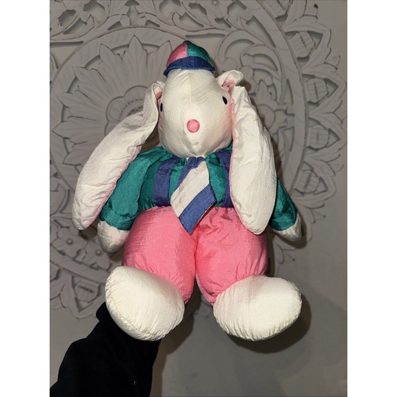 Department 56 | Toys | Department 56 Vintage Nylon Boy Rabbit Plush 3 ...